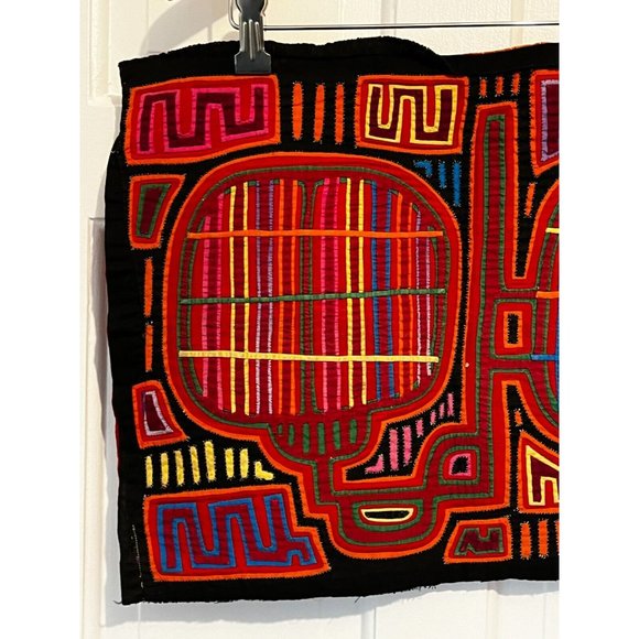 Molas | Art | Vintage 97s Panama Kuna Molas Indian Textile Tapestry ...